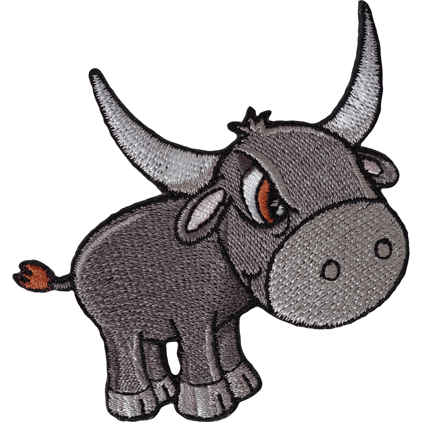 Buffalo Iron On Patch Sew On Embroidered Badge Animal Cow Bison Bull E
